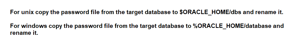 Oracle 11g Rman Duplicate Database Without Target Connection