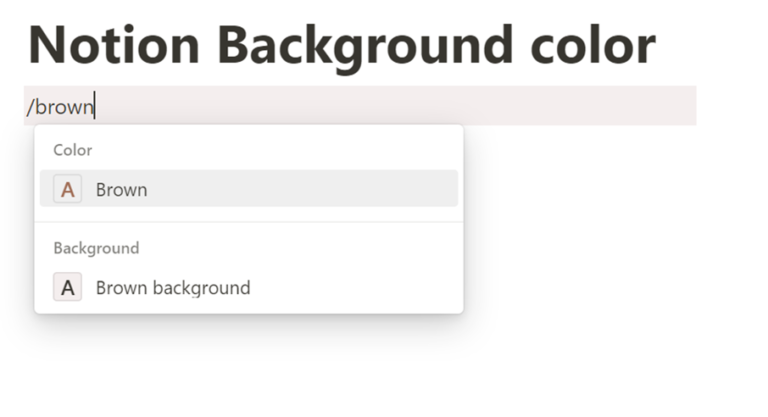 How to Change Notion Background Color?